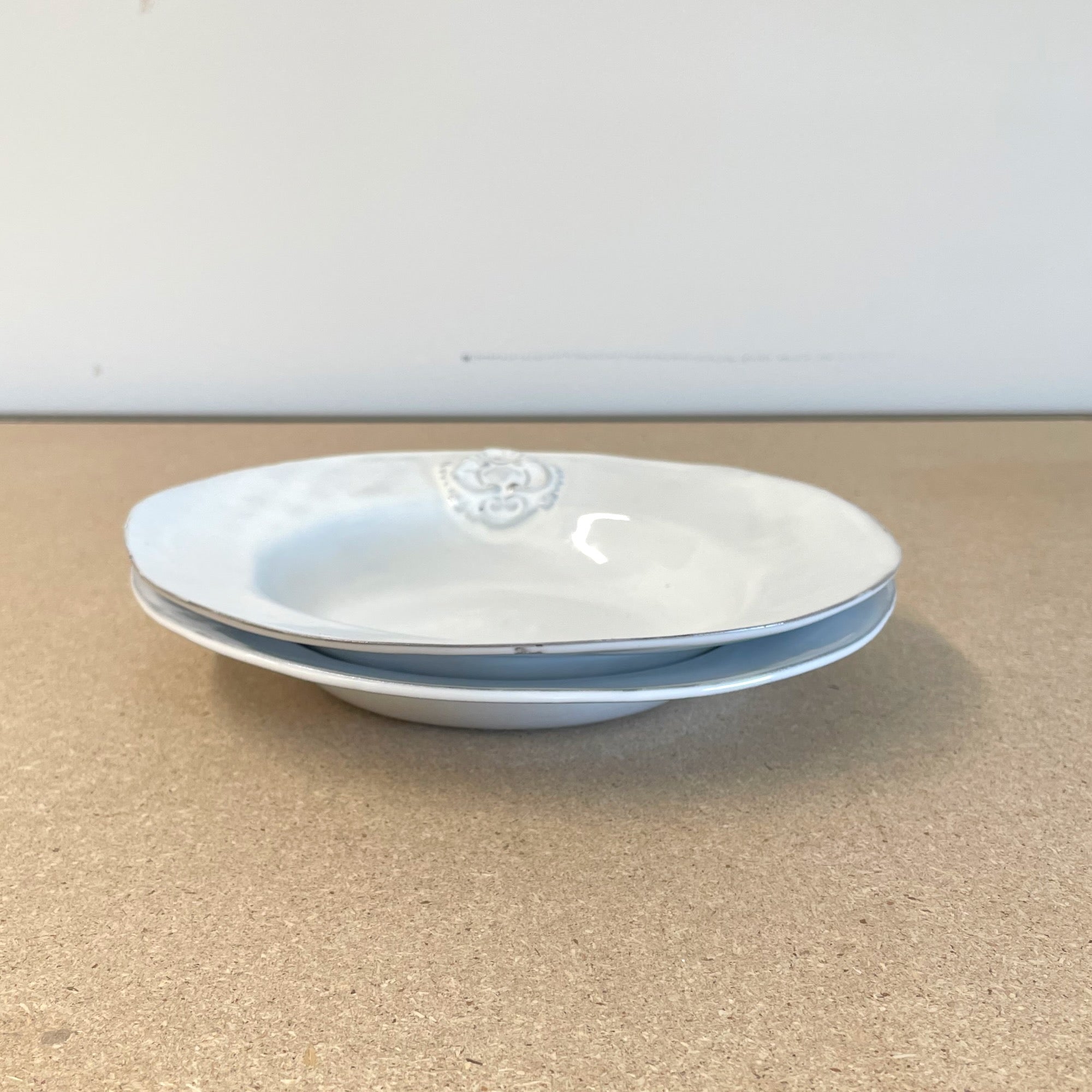 2 x soup plates Charles