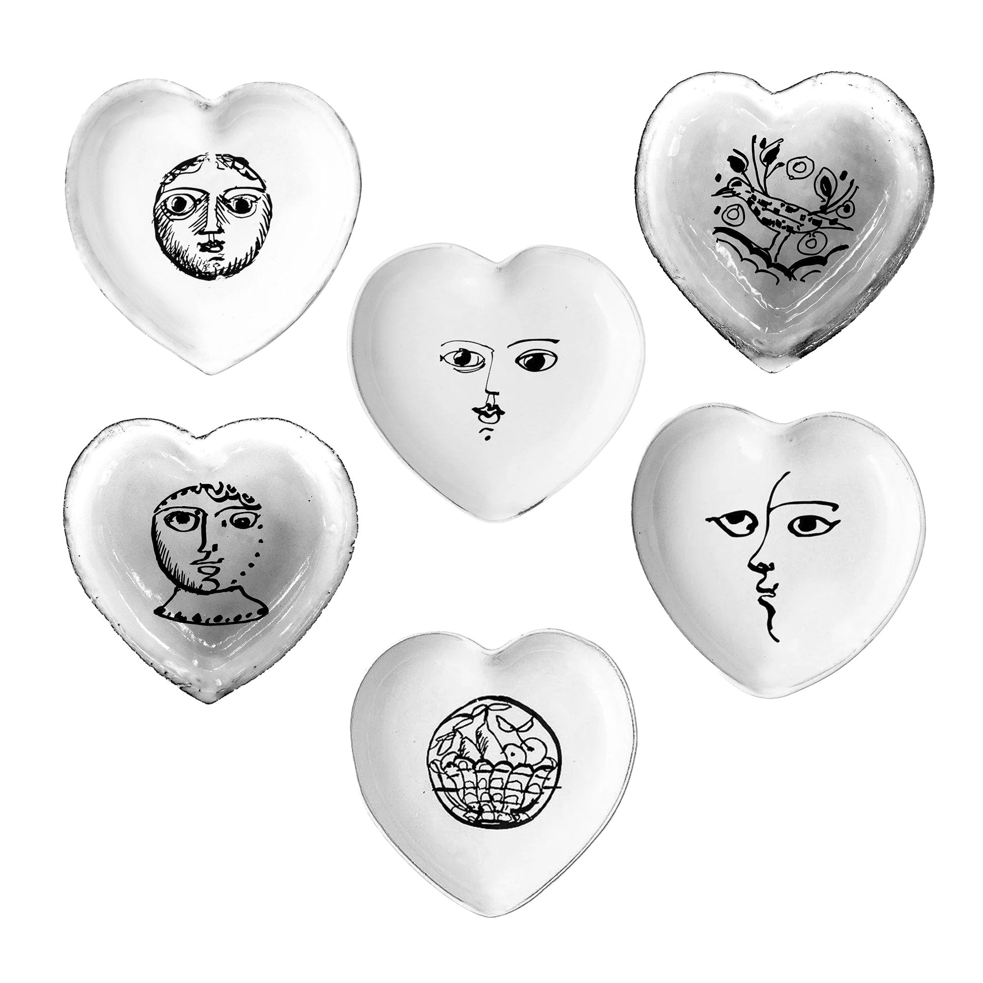 Pierre Carron ceramic heart dish | CARRON Paris