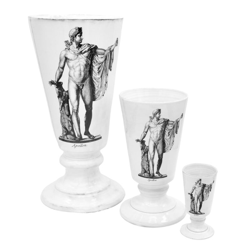 Antique illustration venus apollon vases | CARRON Paris
